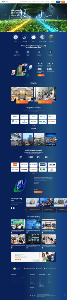 FPT Information System Website - Qixtech Web Solutions | Digital ...