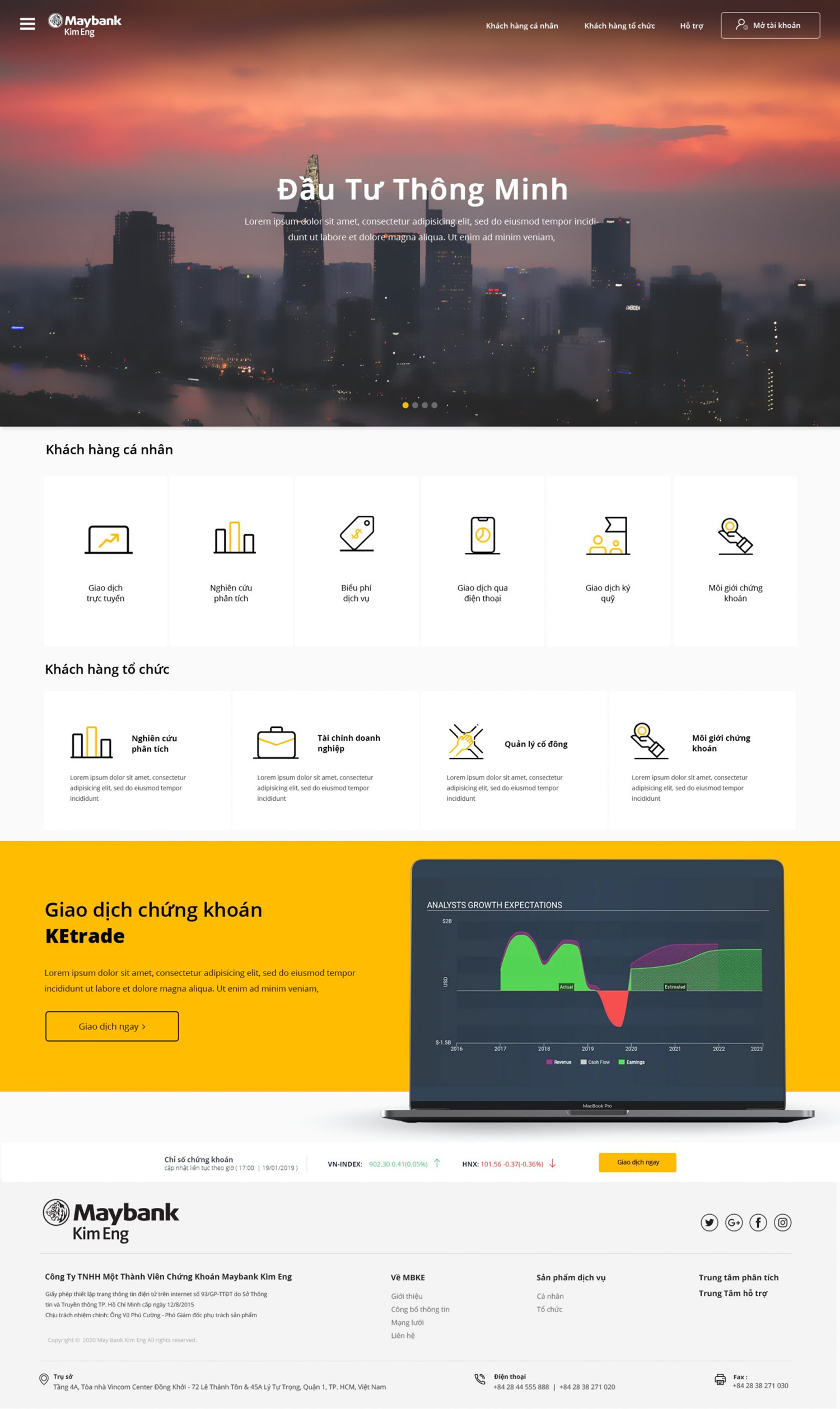 Maybank Kim Eng - Qixtech Web Solutions | Digital Marketing Agency