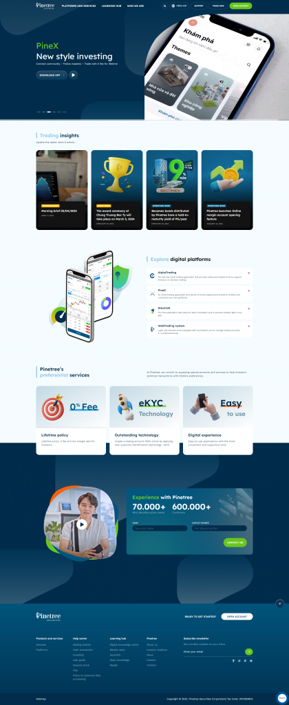 Pinetree Website - Qixtech Web Solutions | Digital Marketing Agency