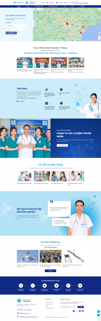 Pharbaco Vaccine website - Qixtech Web Solutions | Digital Marketing Agency