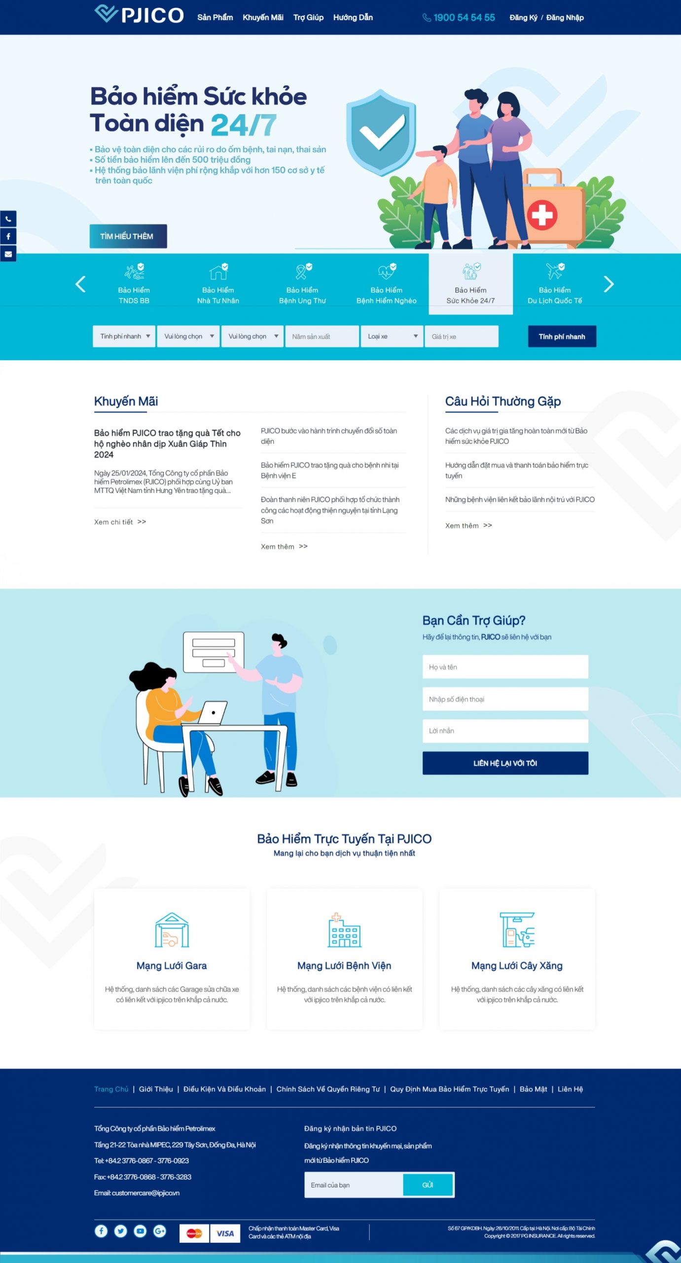 PJICO Online Insurance Website - Qixtech Web Solutions | Digital ...